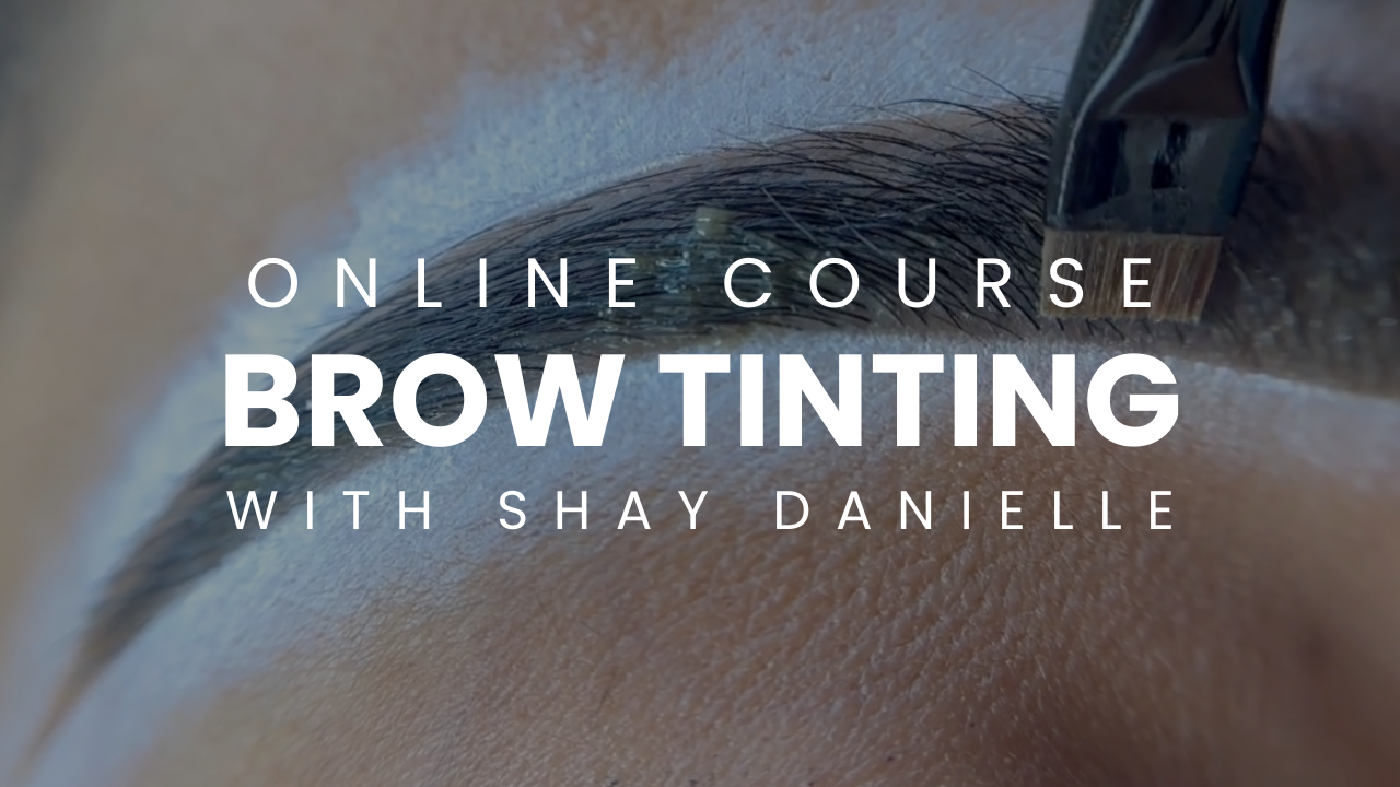 Brow Tinting Online Course | Shay Danielle Academy – Shop Shay Danielle